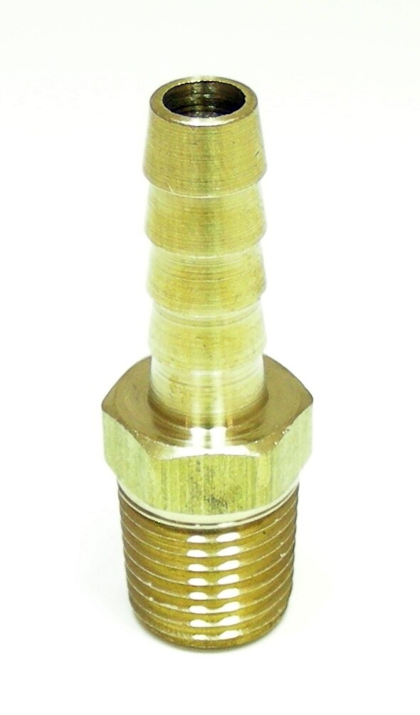1 4 Male NPT X 5 16 Brass Hose Barb 1 4 Male NPT X 5 16 Brass Hose Barb