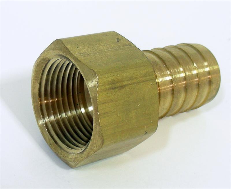 3 4 Female NPT X 3 4 Brass Hose Barb