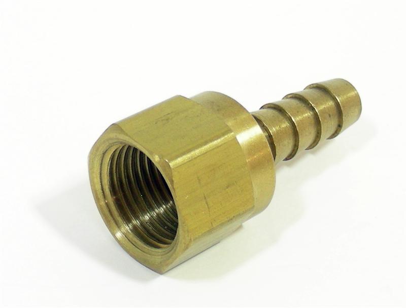 3 8 Female SAE X 5 16 Brass Hose Barb 3 8 Female SAE X 5 16 Brass Hose Barb