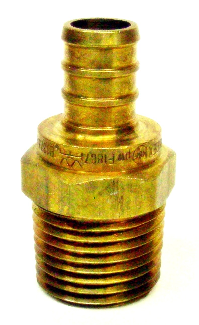 XLMC33 1 2 Male NPT X 1 2 Pex Crimp Adapter By Viega