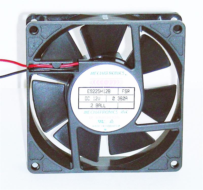Mechatronics 120mm (4.69") 12vDC Brushless Fan 1.2 Amp