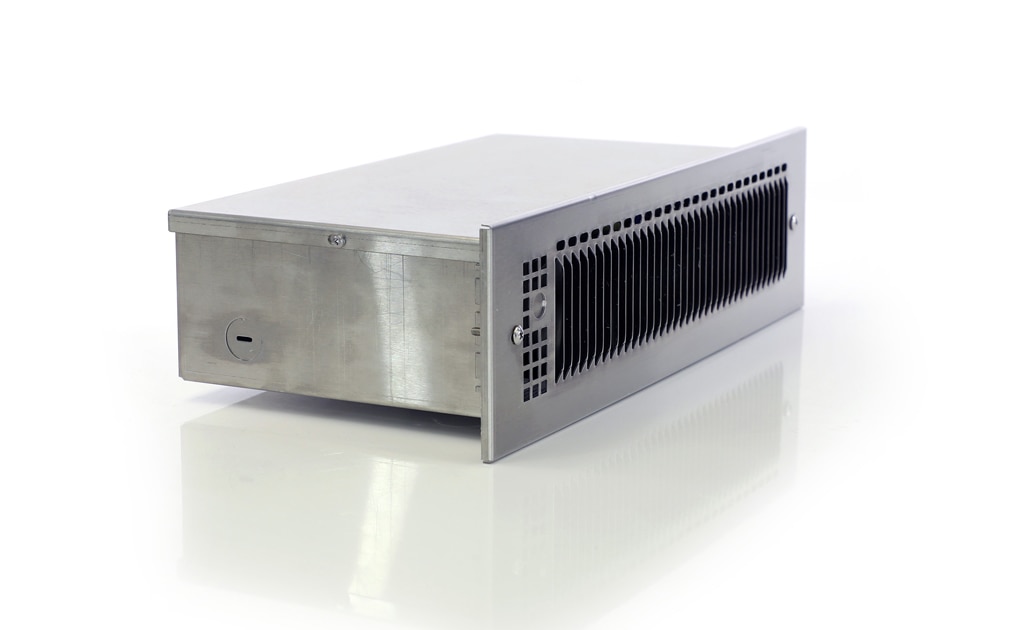 MKT SS KICK SPACE HEATER 120V 1500W-750W STAINLESS STEEL