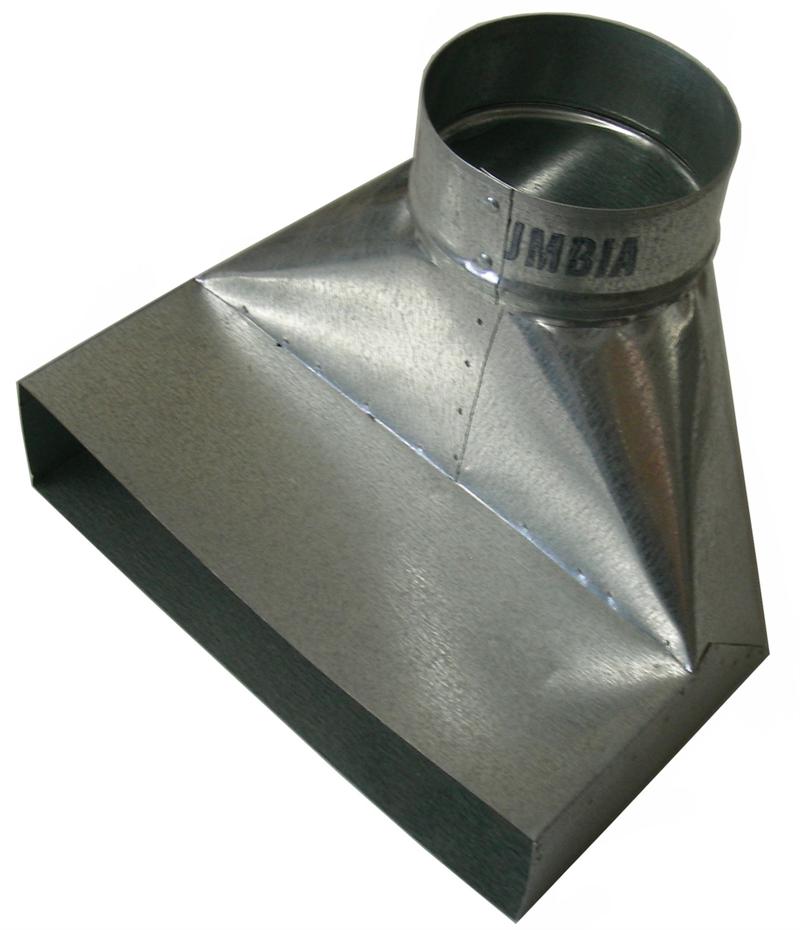 P 1321 High Temperature 2 1 4 X 10 Duct Boot For 4 Ducting