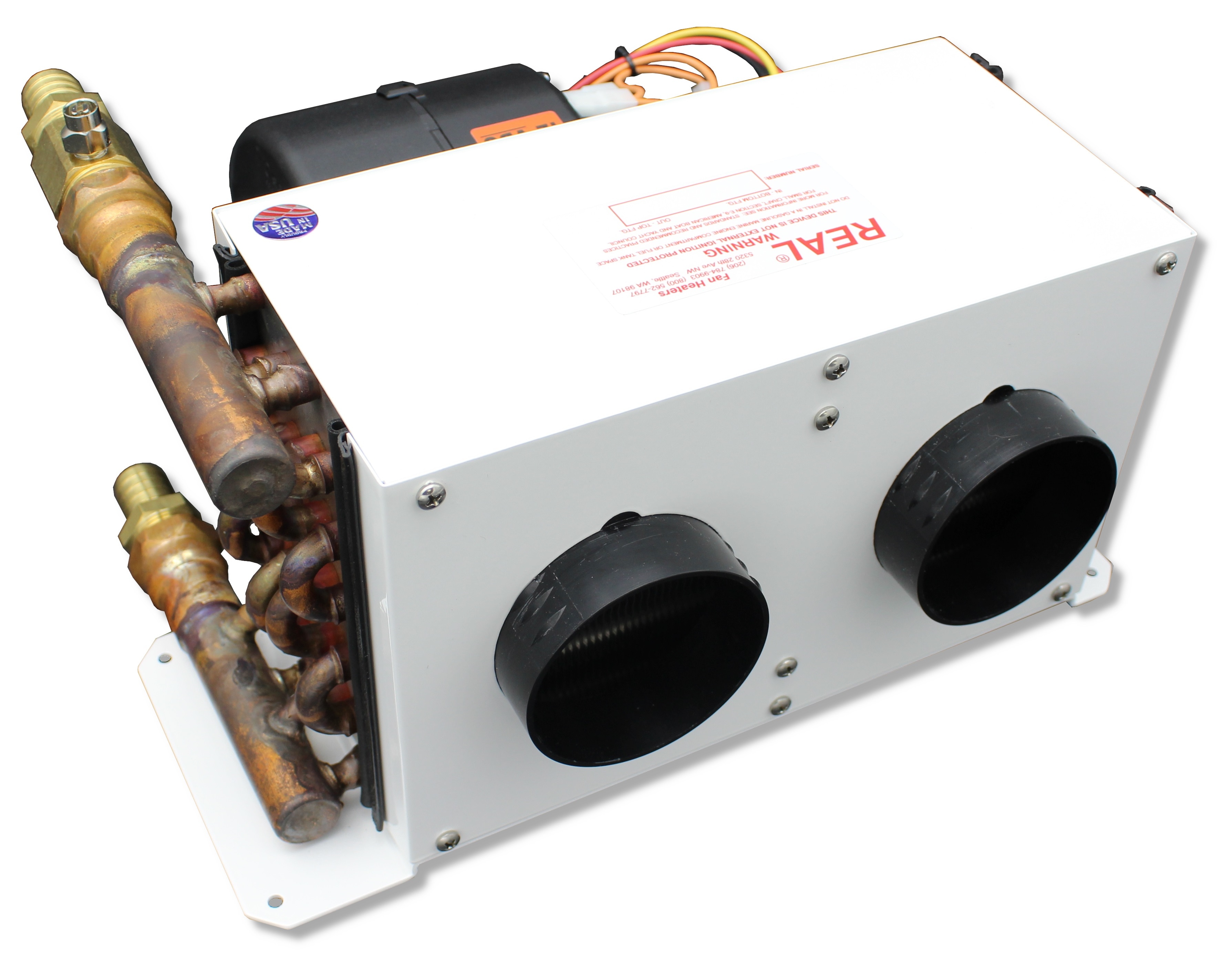 REAL Heat 5423 26,000 Btu Marine Hydronic Defroster / Heater