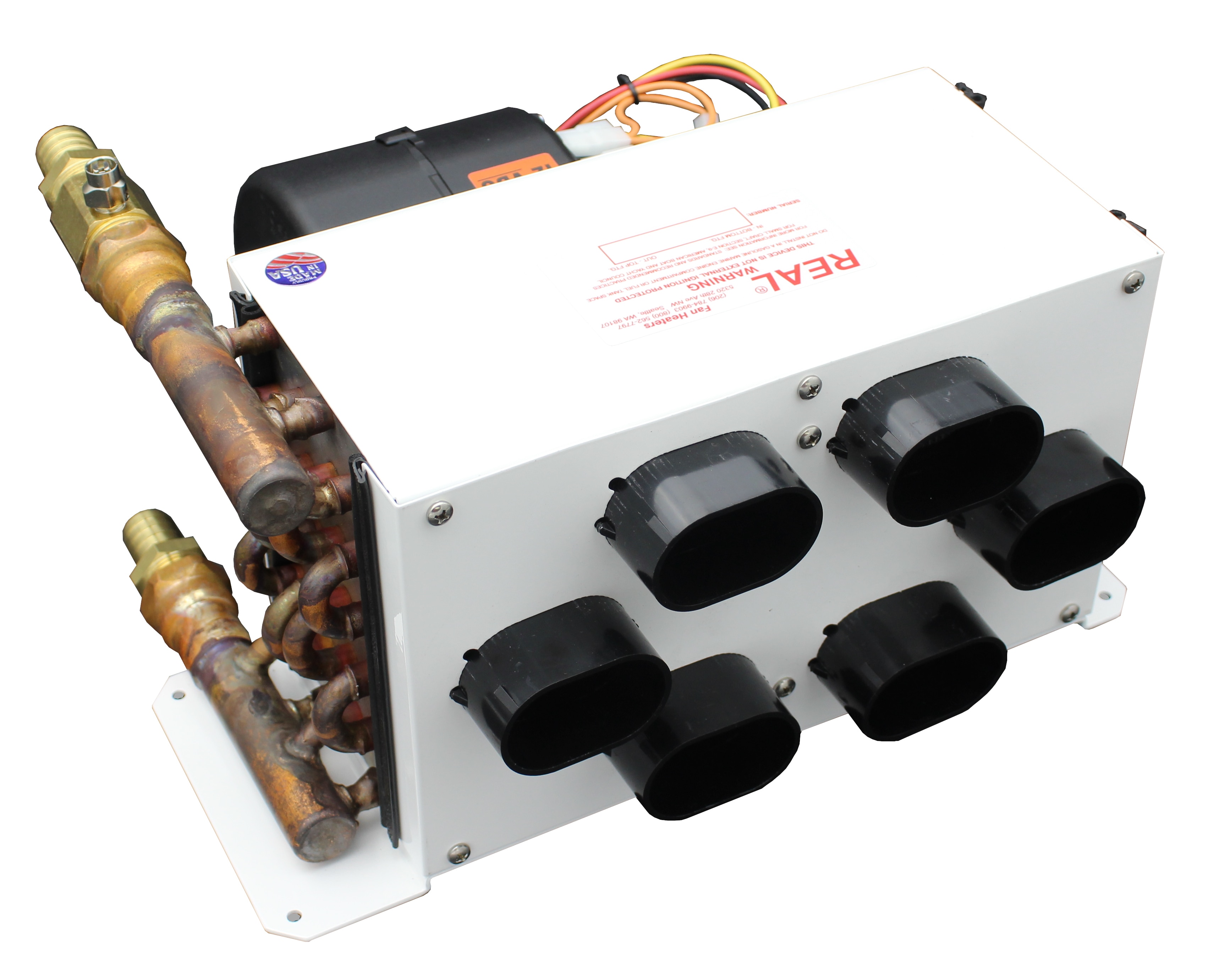 REAL Heat 5462 26,000 Btu Marine Hydronic Defroster / Heater