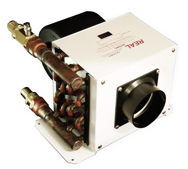 REAL Heat 5213-LP 15,000 Btu Marine Hydronic Defroster / Heater