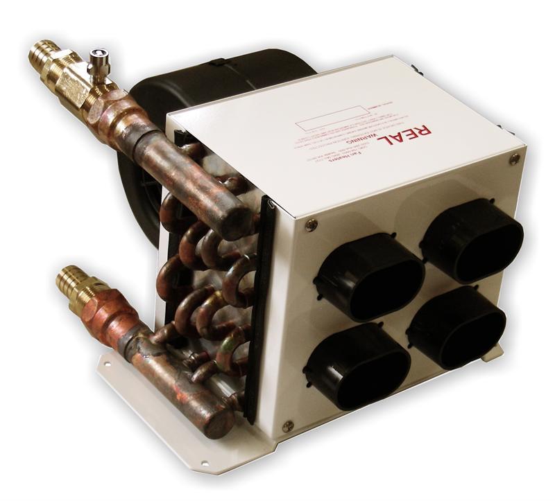 REAL Heat 5242-LP 15,000 Btu Marine Hydronic Defroster / Heater