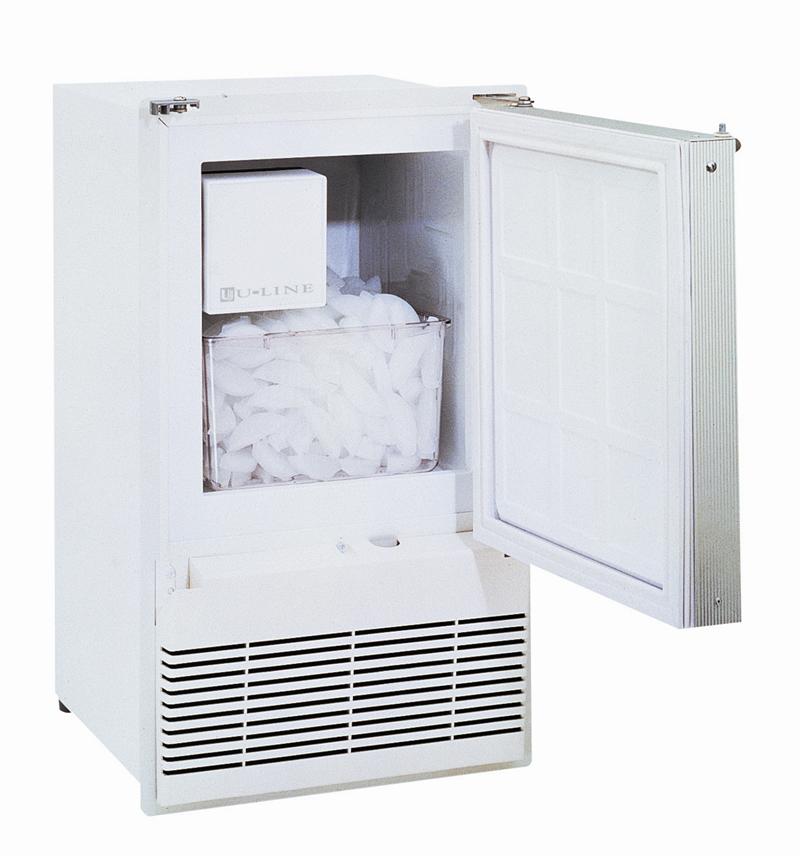U-Line ULN-WH95FC-03A White Built-In Ice Maker
