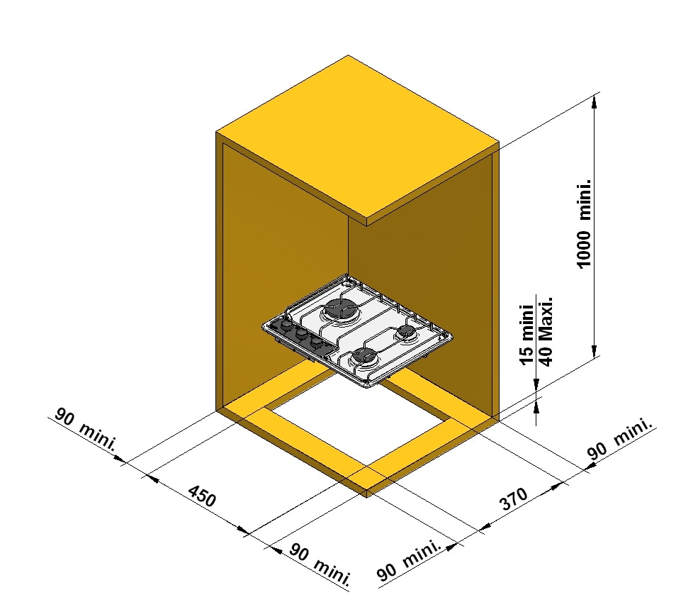 Cooktop Cutout Dimensions at Samuel Galan blog